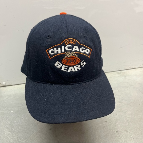 NFL | Accessories | Vintage Chicago Bears Football 94 Throwback Fitted ...